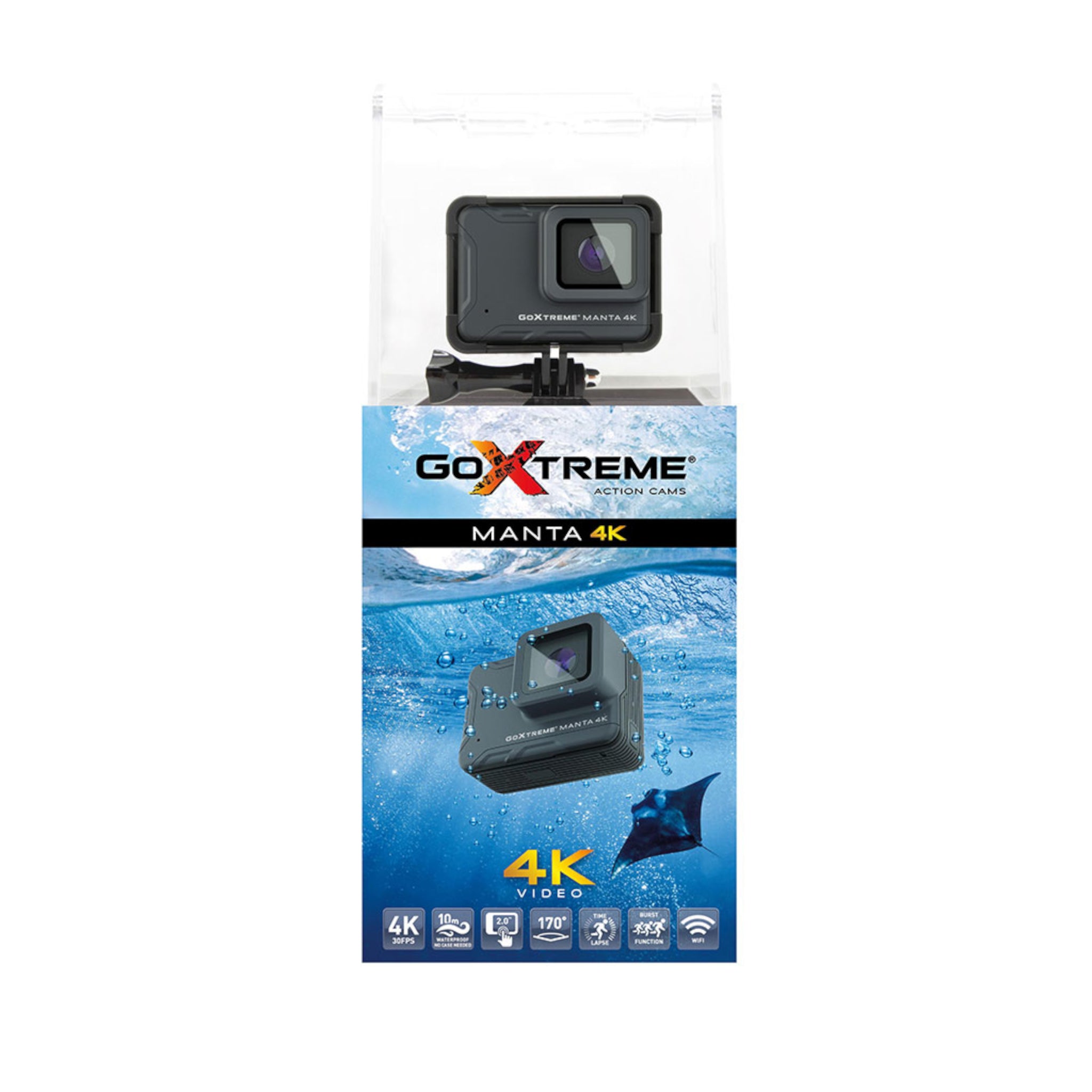 GoXtreme Manta Action Camera (Black)
